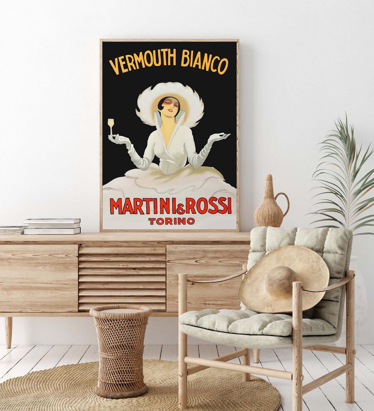 Martini & Rossi Vintage Kitchen Poster Downloadable Art - Etsy