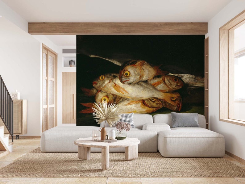 Francisco De Goya Still Life With Golden Bream Printable - Etsy