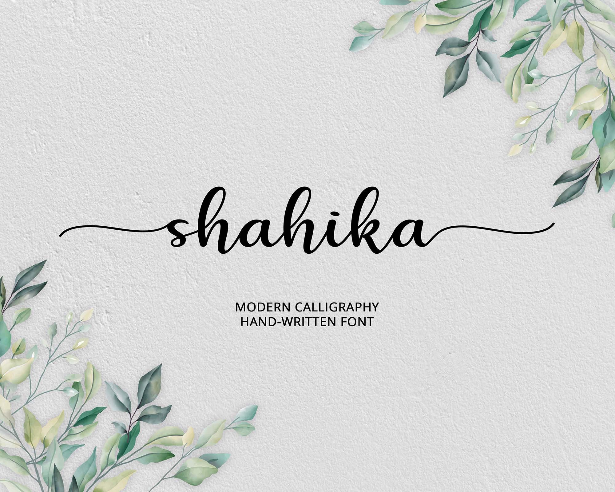 Calligraphy Font Handwritten Font Installable Font Instant | Etsy