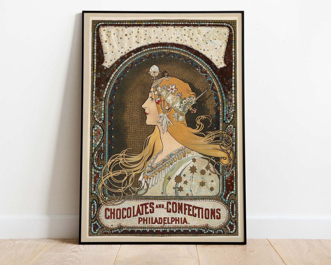 Alphonse Mucha - Zodiac, Vintage Advertising, Printable Poster ...