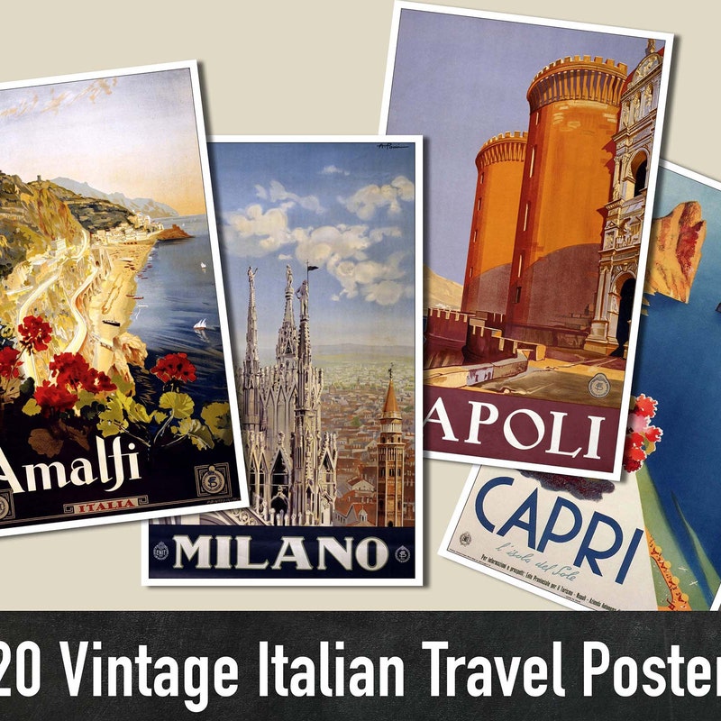 Italy Poster - Etsy