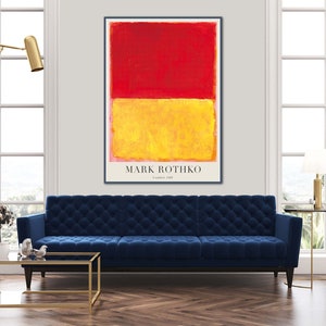 Mark Rothko - Untitled, 1969, Printable Poster, Downloadable Art Print ...
