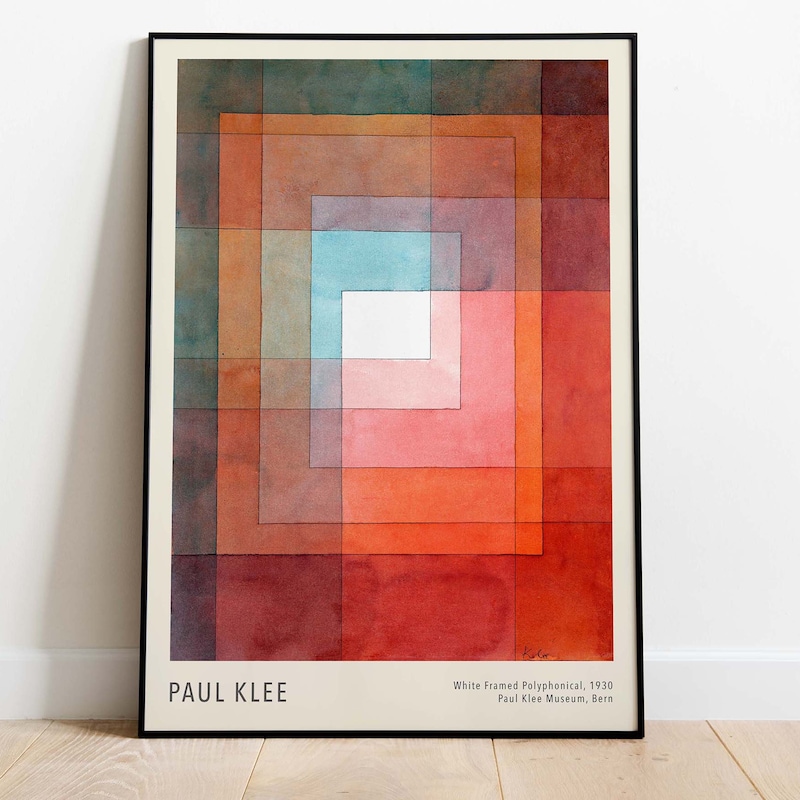 Paul Klee Vintage Print - Etsy
