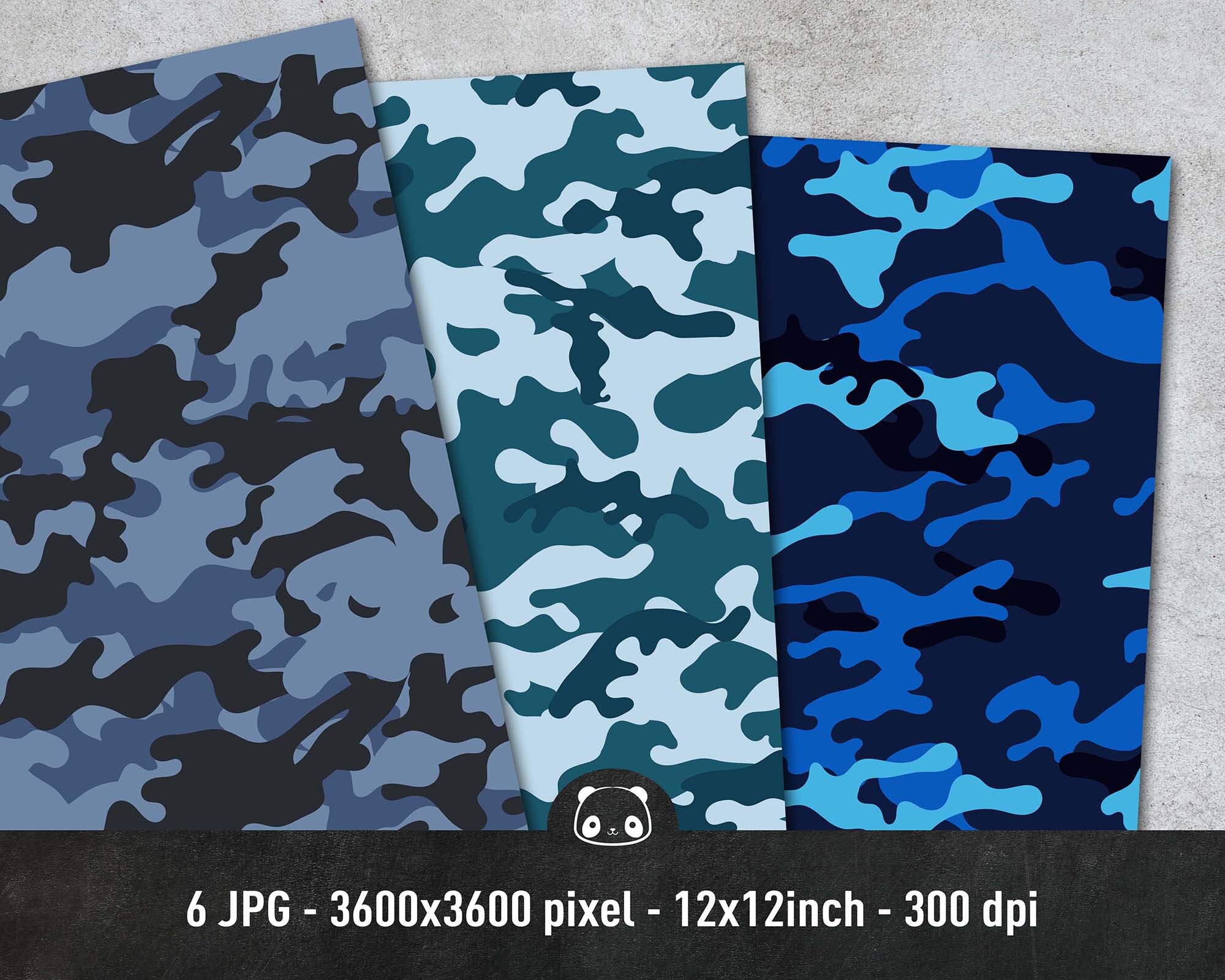 Camouflage Pattern Vol.4 Army Camo Design Digital Paper | Etsy