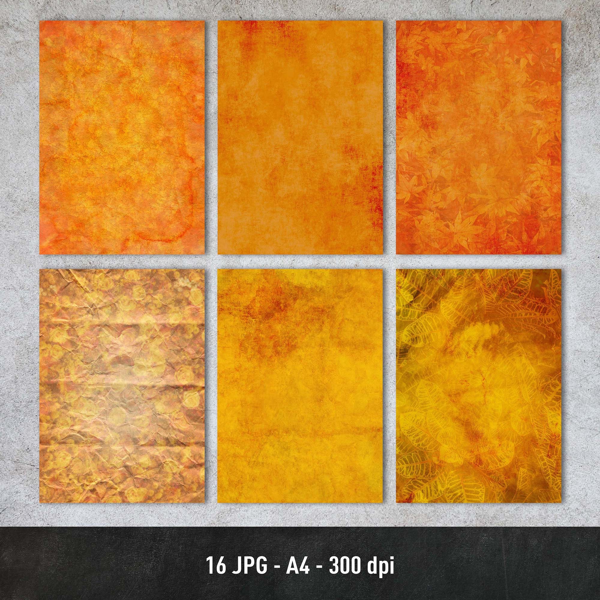 Autumn Paper Fall Texture Backdrop 16 Different Images - Etsy
