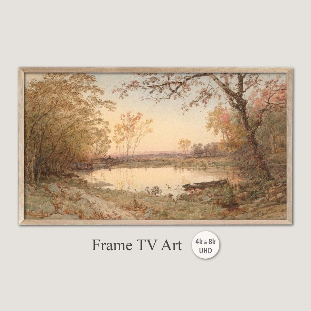 Samsung Frame TV Art, 4k & 8k UHD-2 Digital Wall Art, Jasper F. Cropsey ...