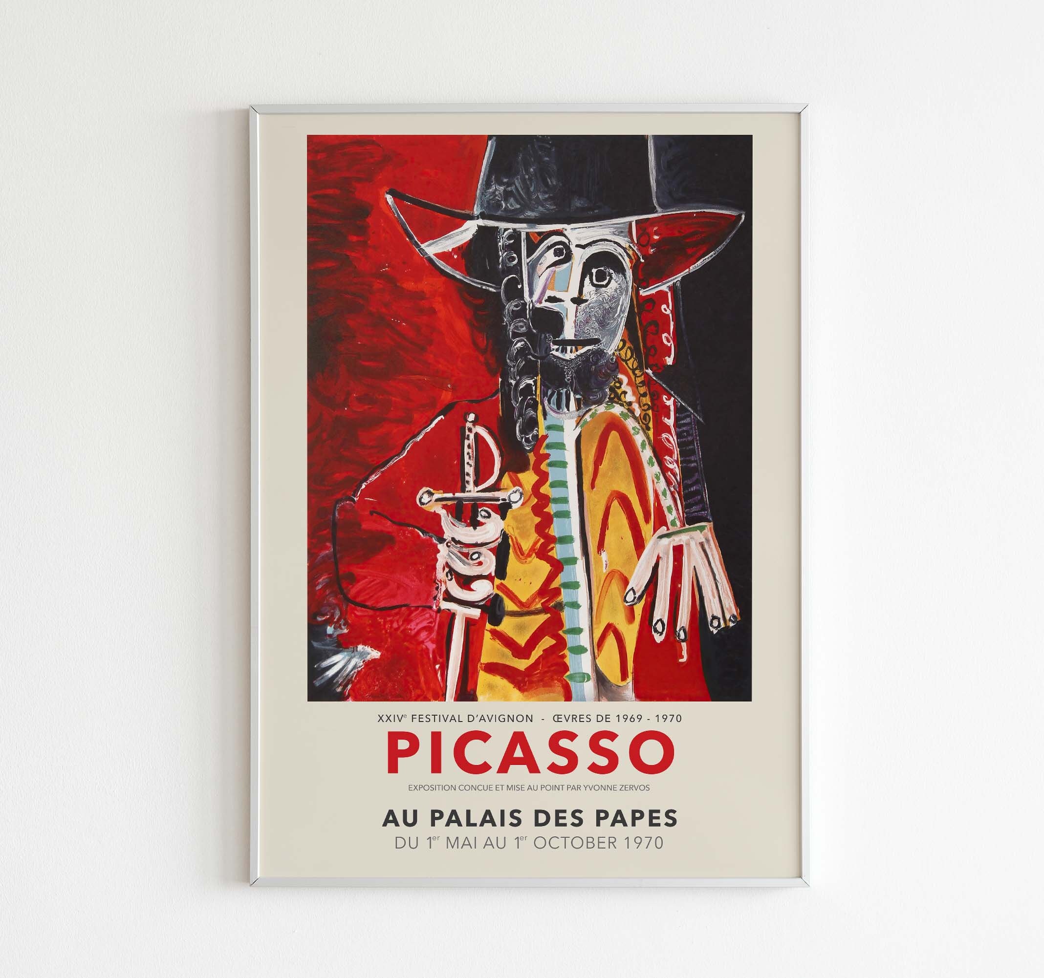 Set of 6 Pablo Picasso Exhibition Poster Downloadable Art | Etsy