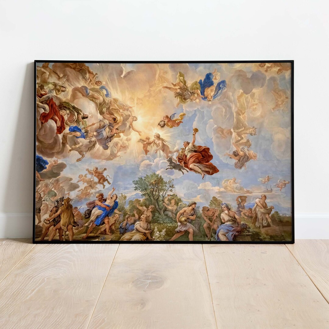 Titian - Assumption of the Virgin, Printable Baroque Poster, Art Print ...