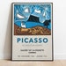 Set of 6 Pablo Picasso Exhibition Poster, Downloadable Art Print ...