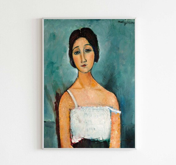 Amedeo Modigliani Christina Printable Poster Downloadable - Etsy