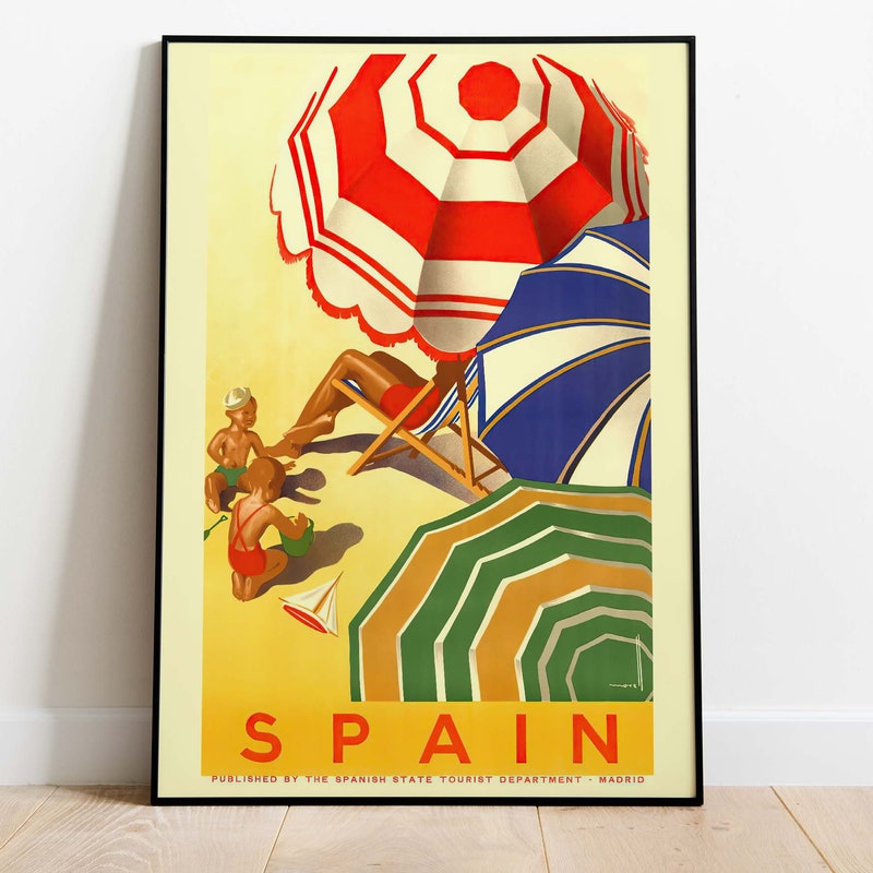 Spanish Poster - Etsy
