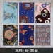Vintage Japanese Designs, Digital Paper, Vol.1, 36 Pages A4, Instant ...