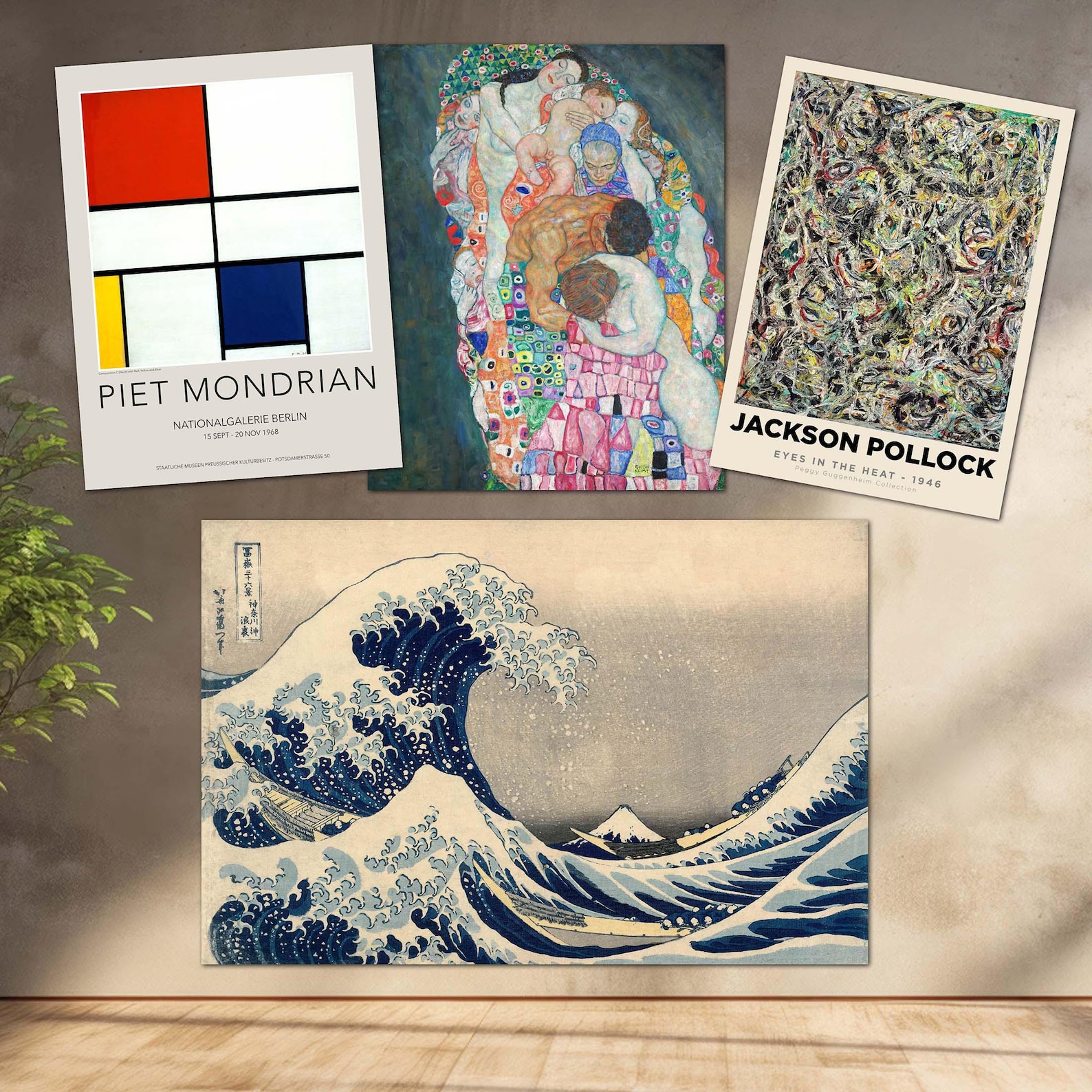 Most Famous Paintings - 150 Master Pieces From Different Artists, 150 ...