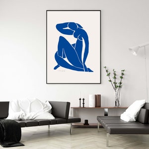 Henri Matisse - Blue Nude 2, Downloadable Art Print, Printable Poster ...