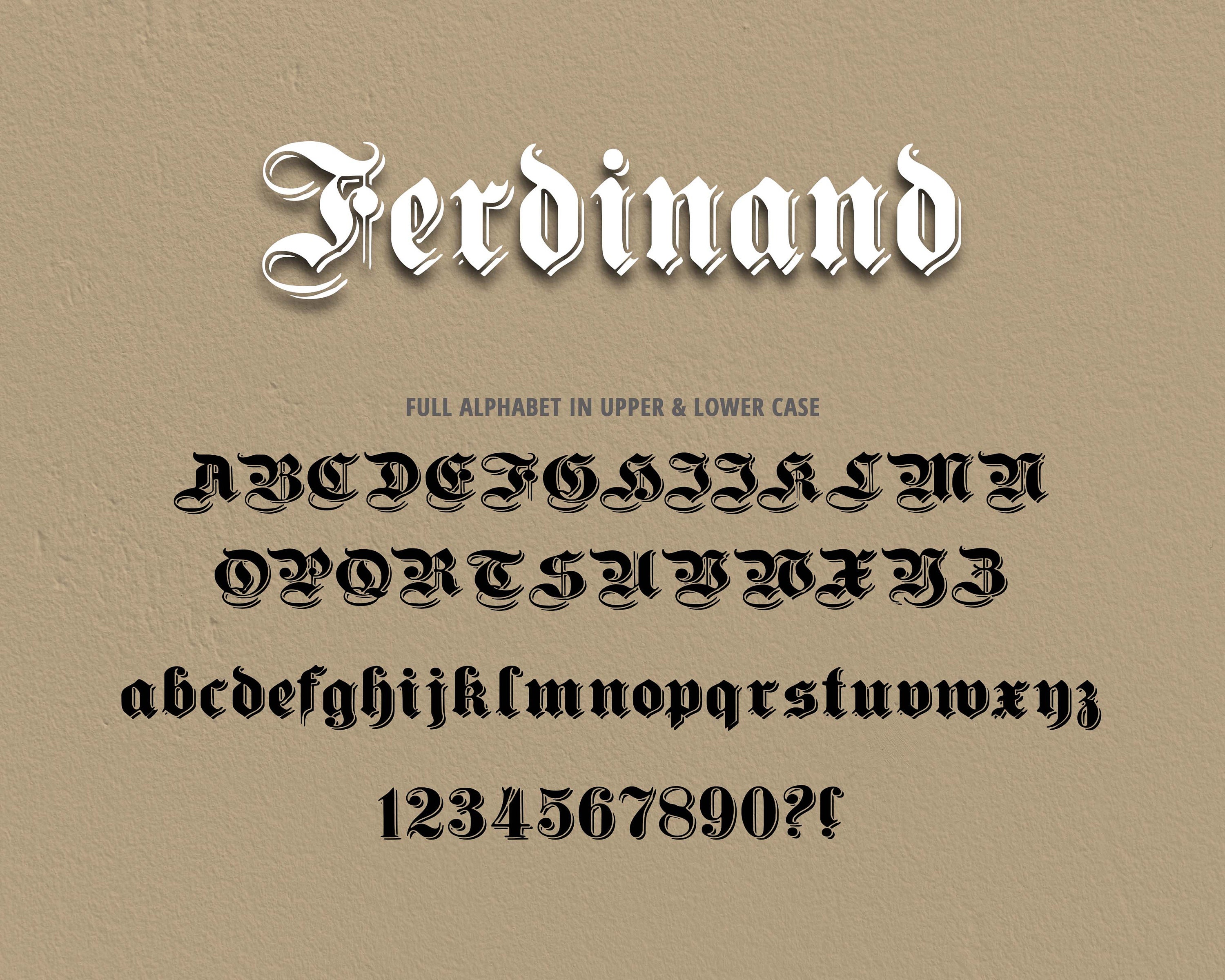 Ancient German Font Calligraphic Fraktur Font Installable - Etsy Ireland