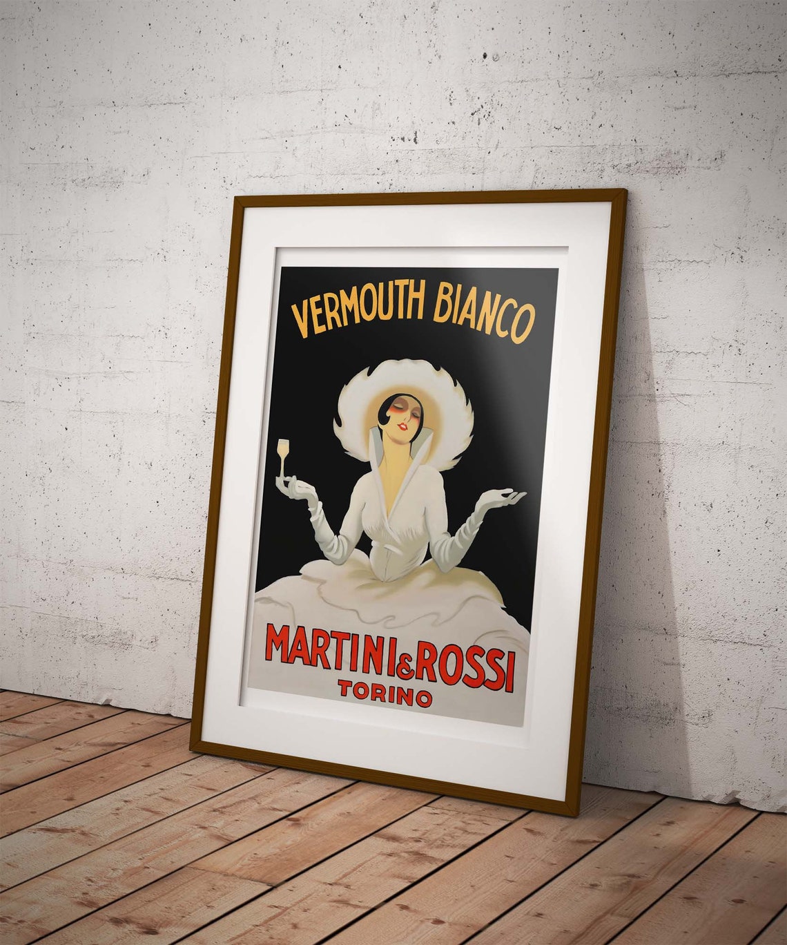 Martini & Rossi Vintage Kitchen Poster Downloadable Art | Etsy