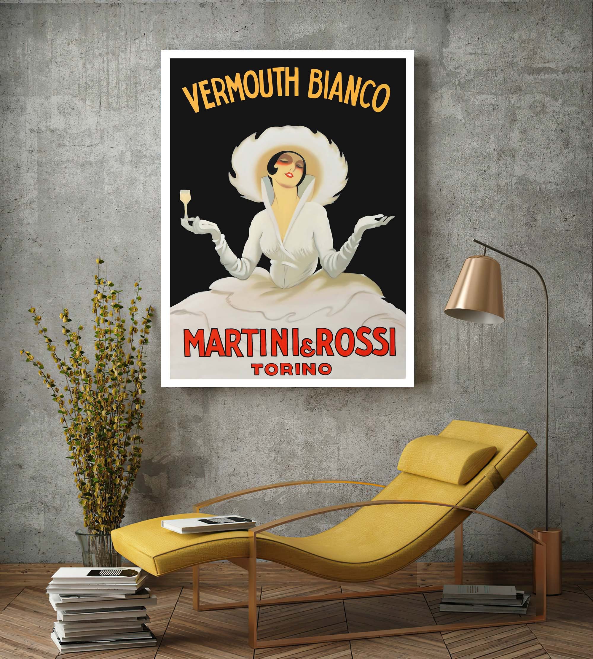 Martini & Rossi Vintage Kitchen Poster Downloadable Art | Etsy