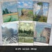 Wall Collage Kit, Claude Monet Paintings, Collection of 60 Images, Wall ...