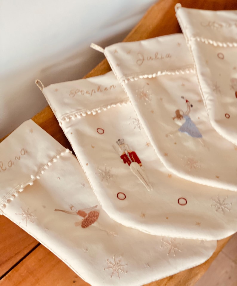 Christmas Stockings Nutcracker: Make Your Own Personalized Stockings - Etsy
