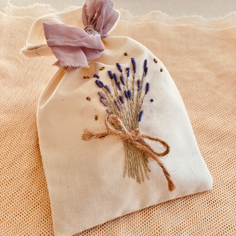 Embroidered Sachet Kits - Etsy
