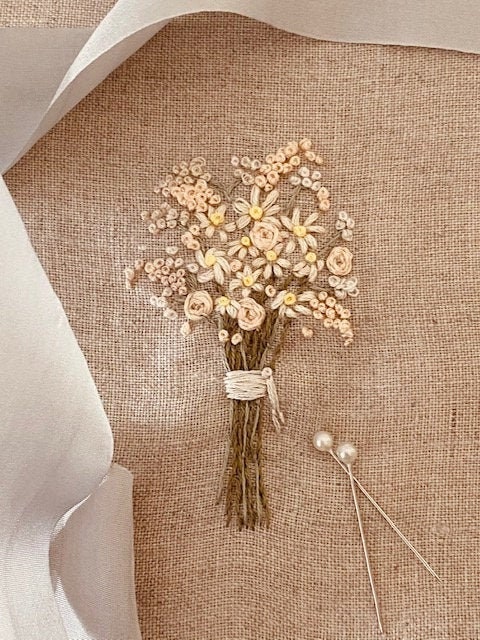 Dried Flowers Embroidery Kit — Julias Broderie