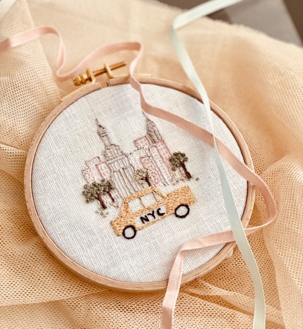 New York City Embroidery Kit — Julias Broderie