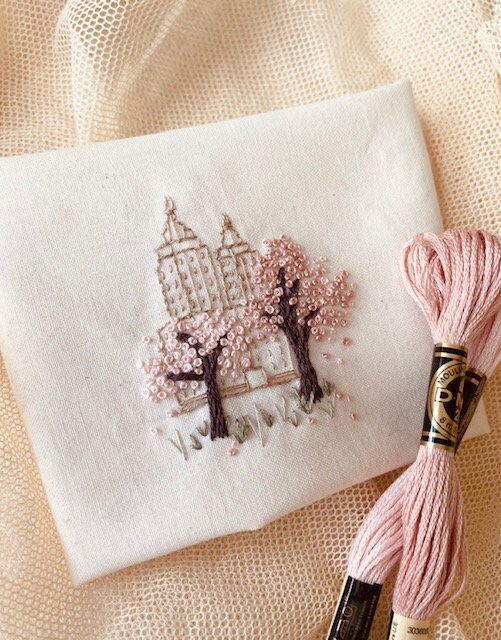 Upper West Side Embroidery Kit — Julias Broderie