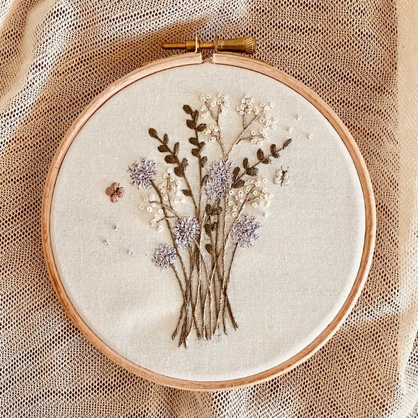 Easy Embroidery Kit for Beginners - Etsy