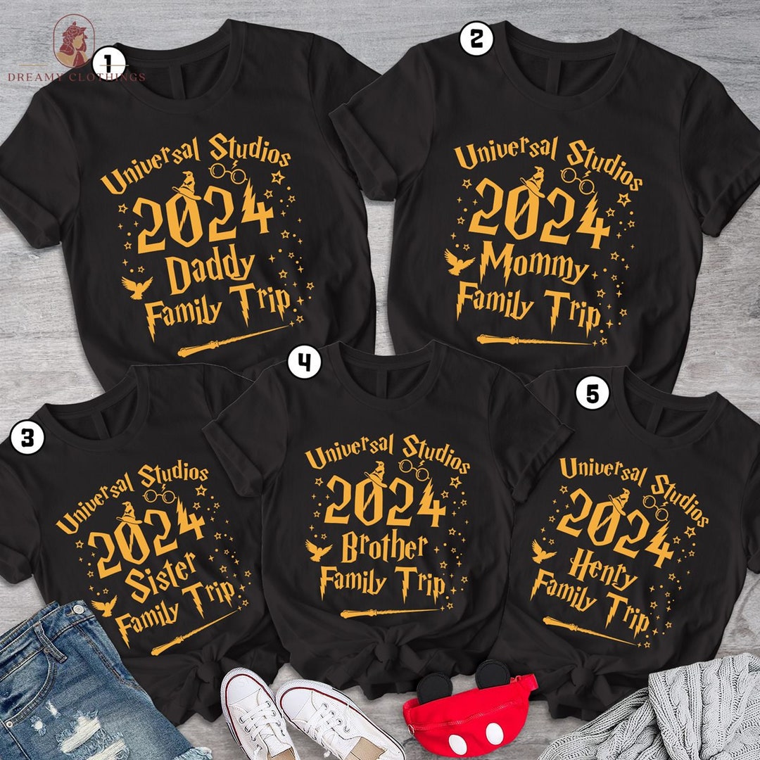 Personalized Universal Studios 2024 Shirt, Universal Studios Family ...