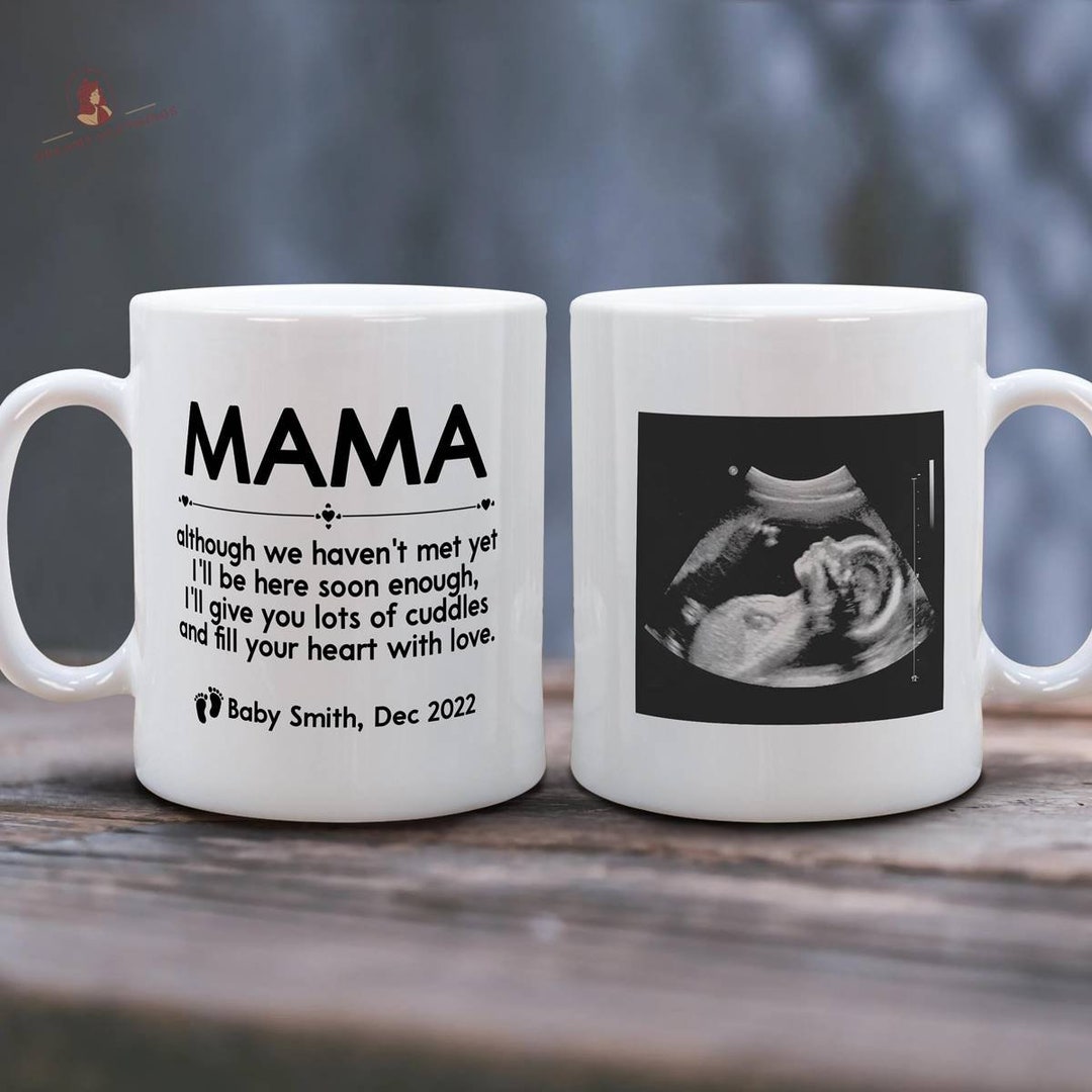 Custom Ultrasound Mug, Expecting Mom Gift, Expecting Parents Gift, New ...