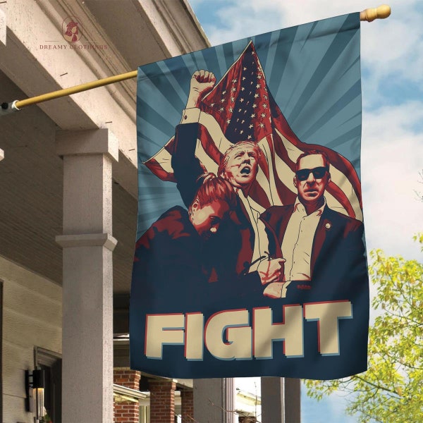 Trump Flag Art Shooting - Etsy