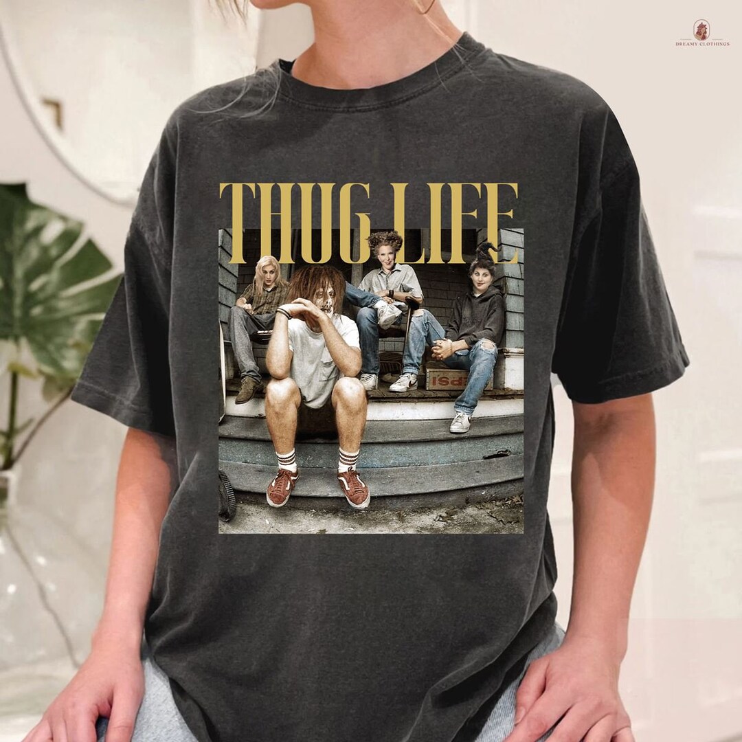 Hocus Pocus Thug Life Shirt, Hocus Pocus Tshirt, Sanderson Sisters ...