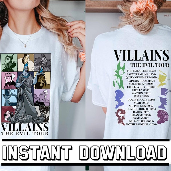 Villains Evil Tour Png - Etsy