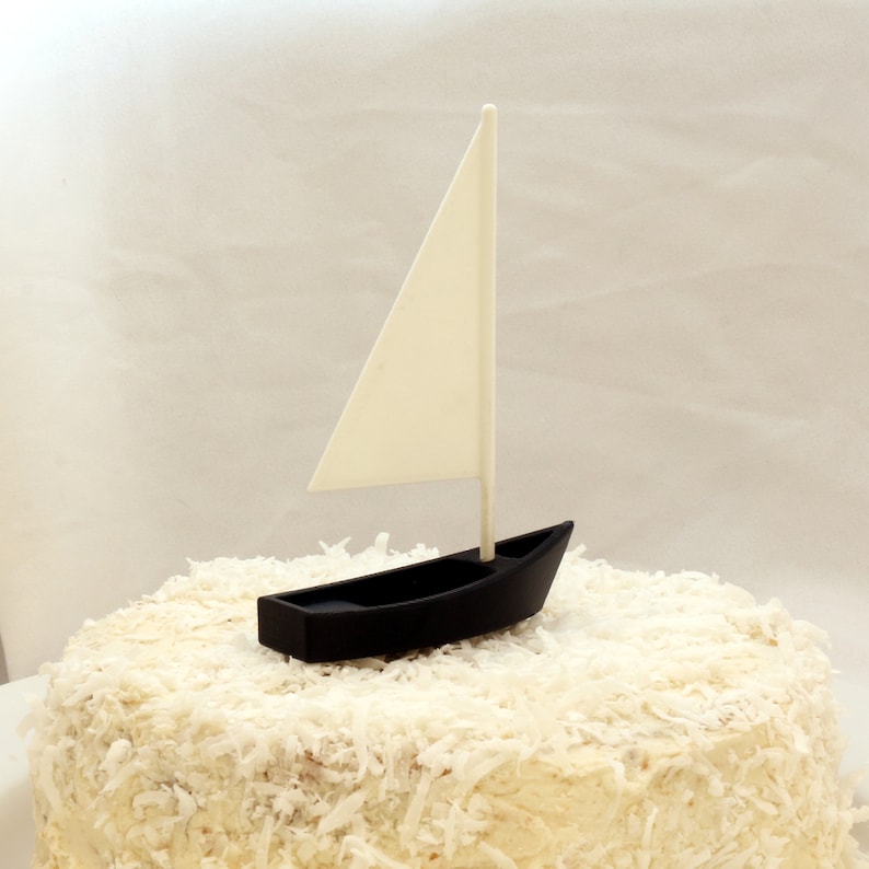 Sailboat Cake Topper - Etsy