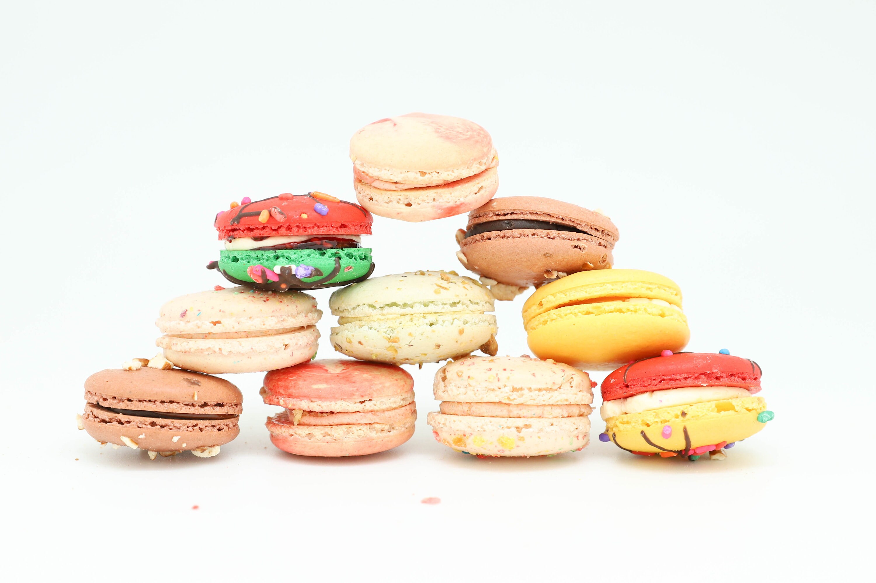 Kosher for Passover Pesach French Macarons, 4 Flavors per Box, Kosher ...