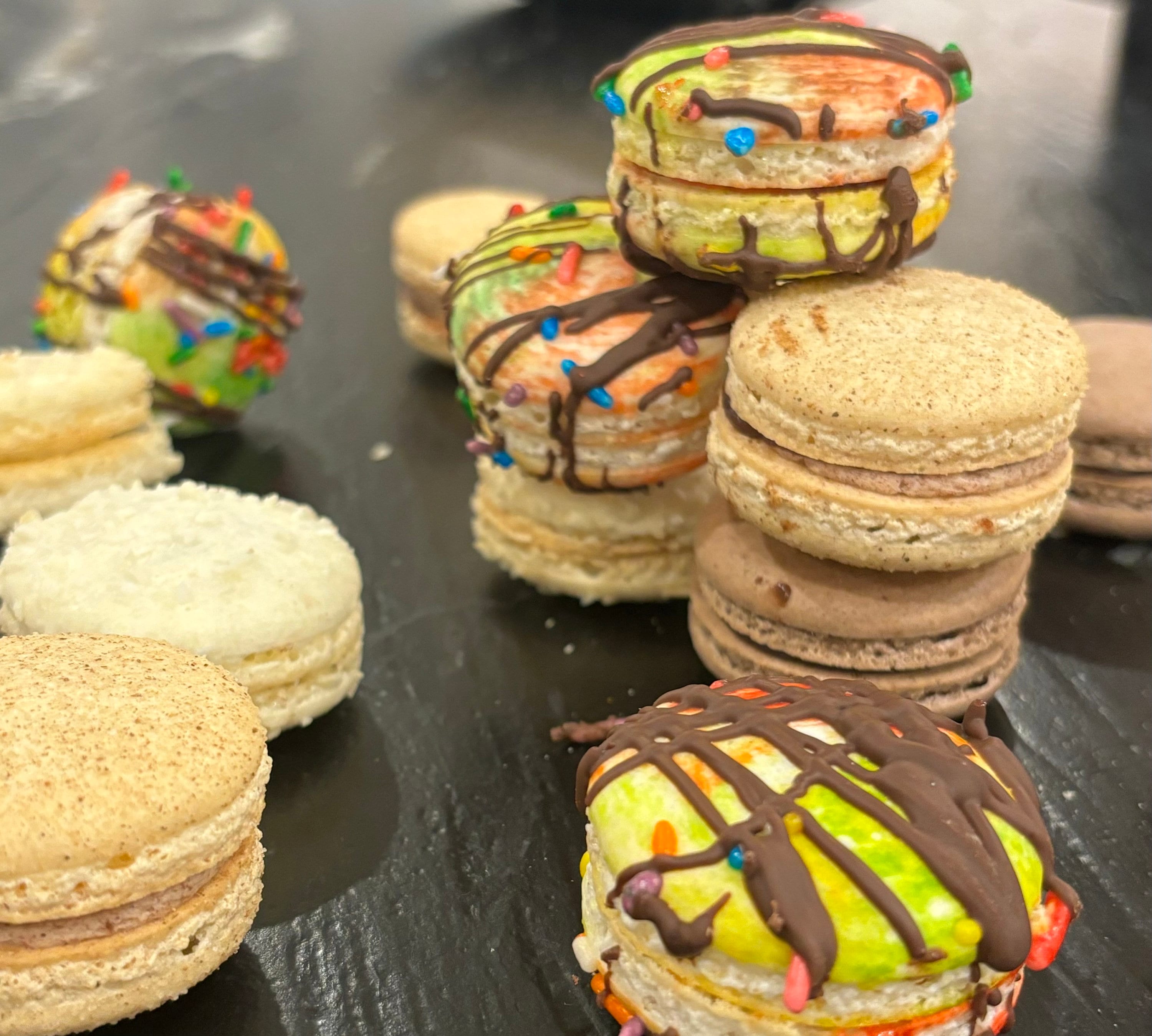 Kosher for Passover Pesach French Macarons, 4 Flavors per Box, Kosher ...