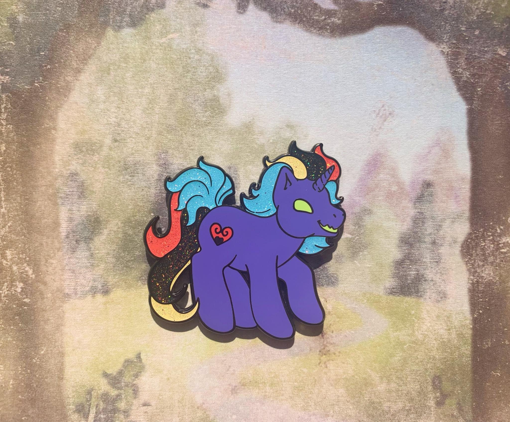 My Little Hellborn Helluva Boss MLP Inspired Hard Enamel - Etsy UK