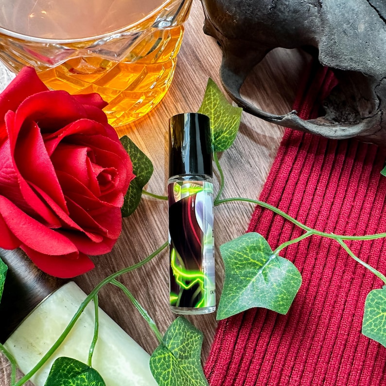 Human Alastor Hazbin Hotel "it's A Deal" Perfume Oil Roller Ball ...