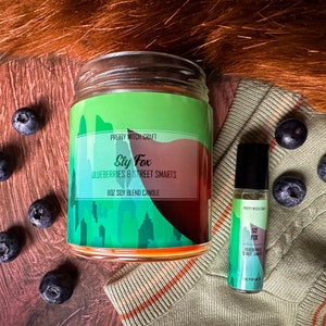 Sly Fox - Nick - Zootopia Inspired Soy Candle - Blueberry and Street ...