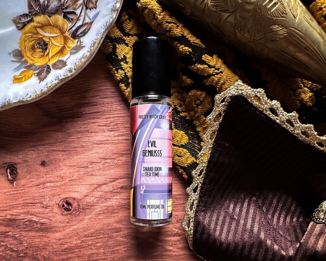 Sir Pentious Hazbin Hotel "evil Genius" Perfume Oil Roller Ball - Etsy