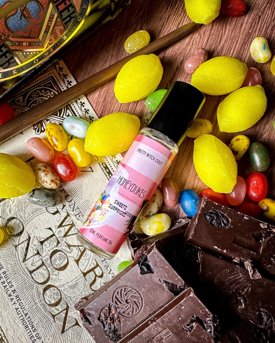 Honeydukes Wizard Candy Sweets Shop Inspired Perfume Oil Roller Ball - Etsy