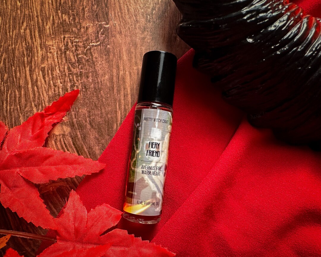 Karlach Fiery Friend BG3 Chestnut and Firewood Perfume Oil Roller Ball ...