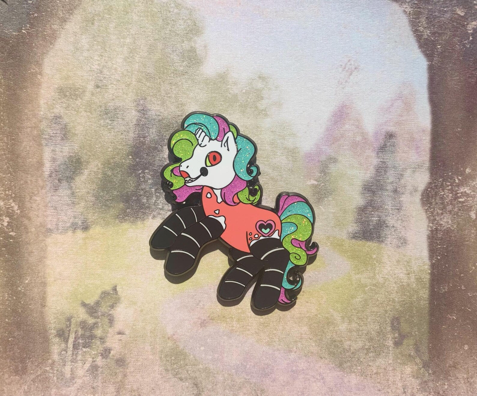 My Little Hellborn Helluva Boss MLP Inspired Hard Enamel - Etsy