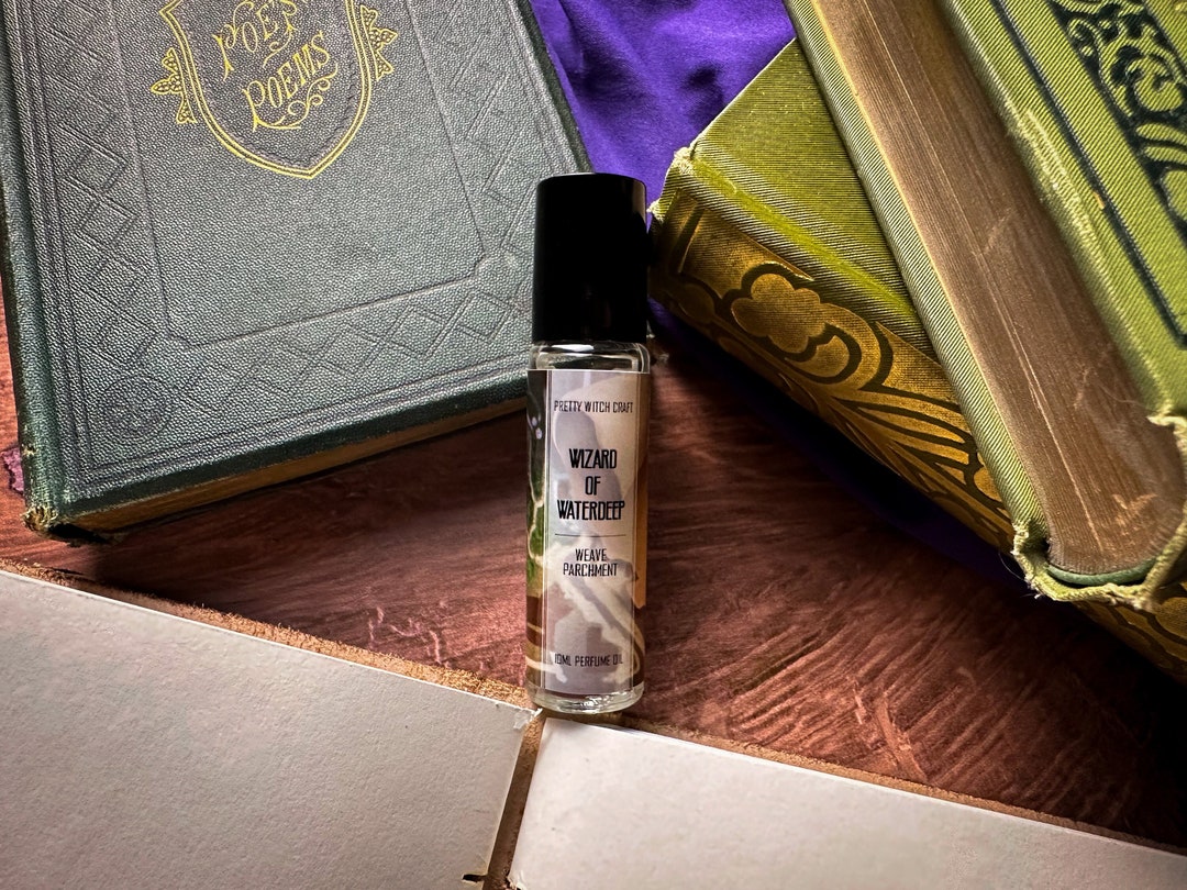 Gale the Wizard of Waterdeep BG3 Parchment Ocean and Wine Perfume Oil ...