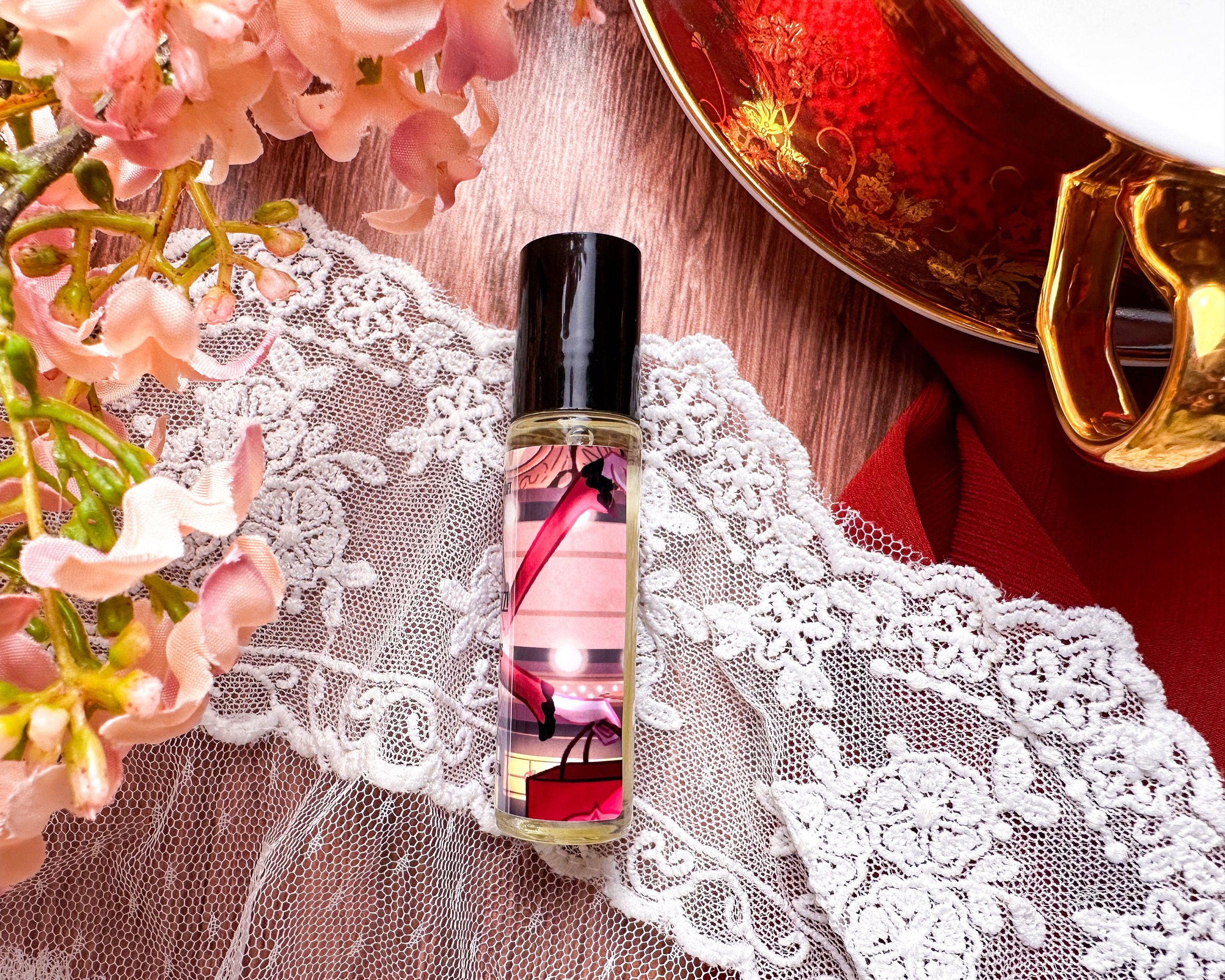 Rosie Hazbin Hotel "sparkle! Razzmatazz!" Perfume Oil Roller Ball - Etsy