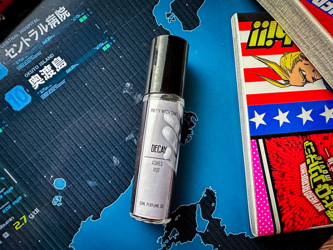Decay Villain Hero Anime Inspired Perfume Oil - Dust, Decay, and Rot ...