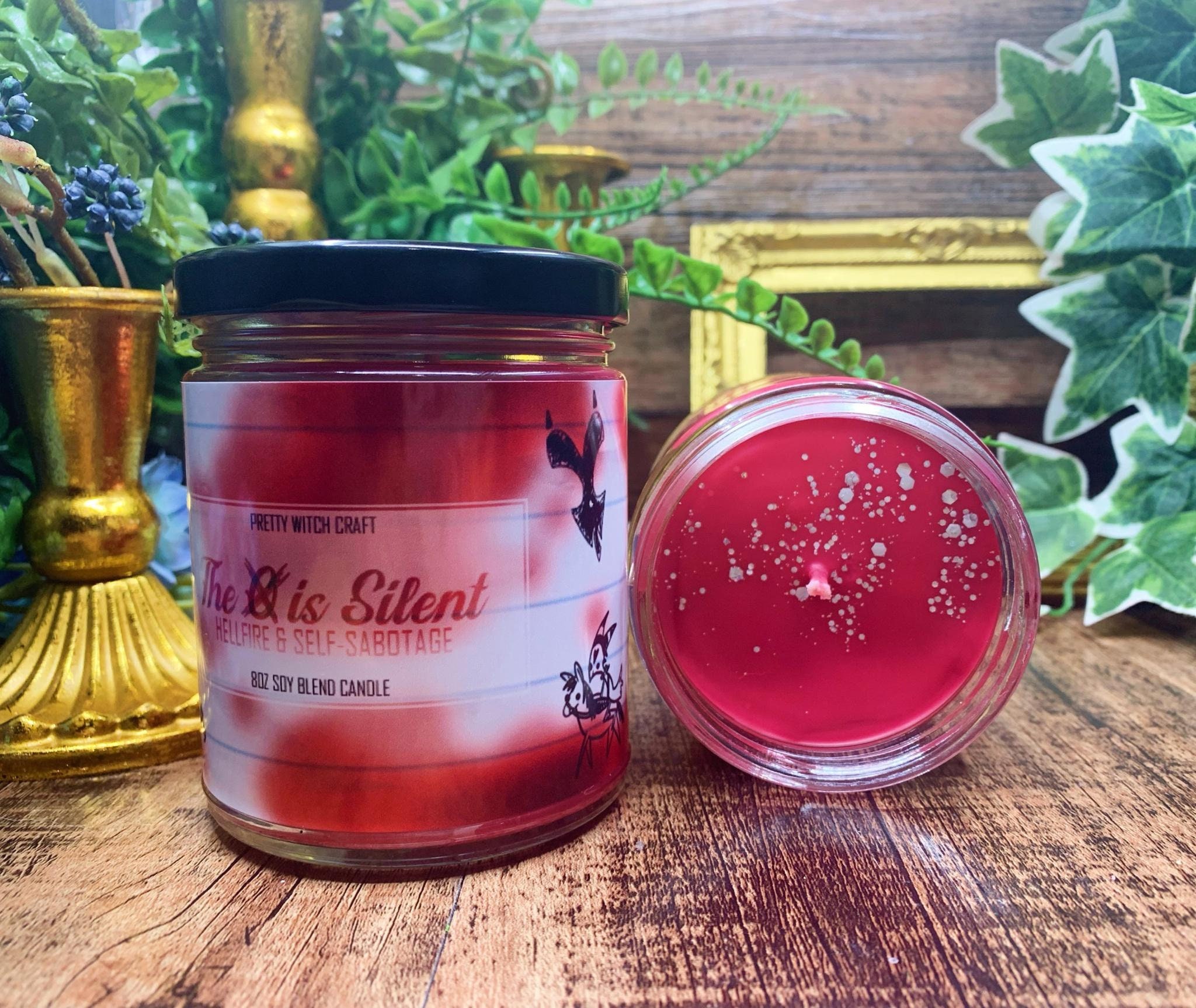 Blitzo "the O is Silent" Helluva Boss Inspired Soy Candle - Etsy