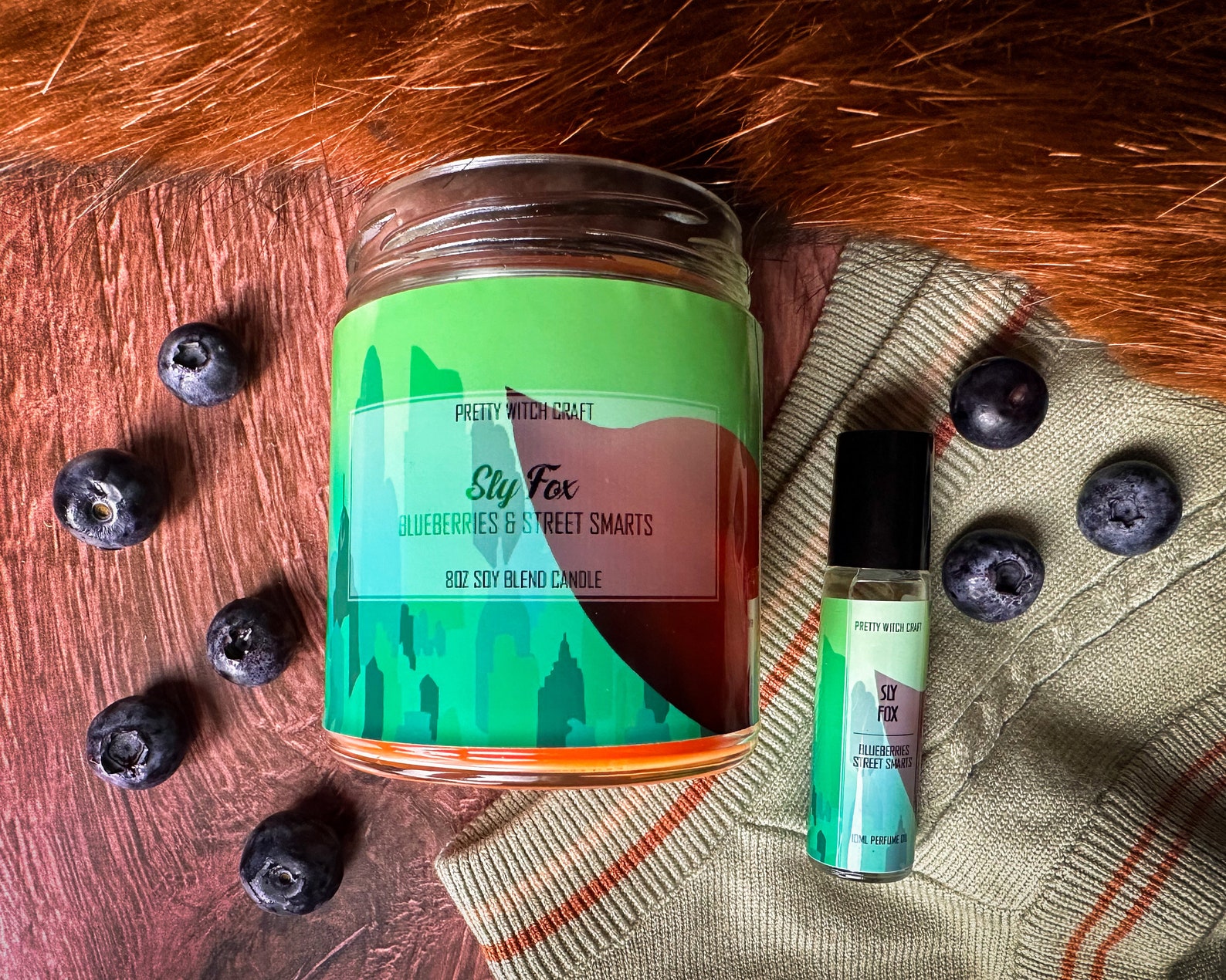 Nick Wilde Perfume - Sly Fox - Zootopia Inspired - Blueberry and Street ...