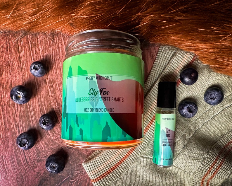 Nick Wilde Perfume - Sly Fox - Zootopia Inspired - Blueberry and Street ...