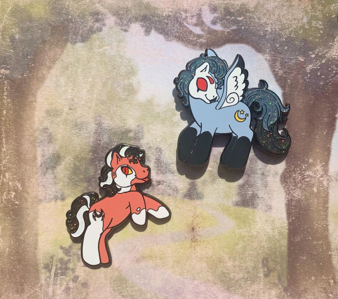 My Little Hellborn Helluva Boss MLP Inspired Hard Enamel - Etsy Canada